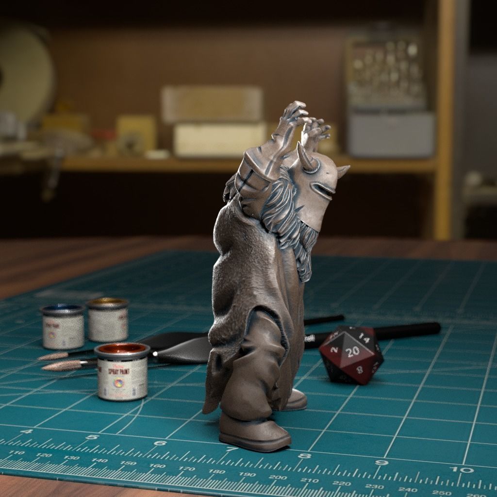 Knight Of Ni 05 - Pre-Supported 3D model 3D printable | CGTrader