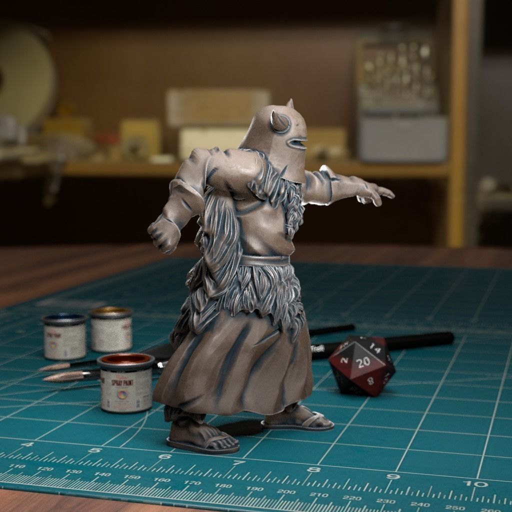 Knight Of Ni 08 - Pre-Supported 3D model 3D printable | CGTrader