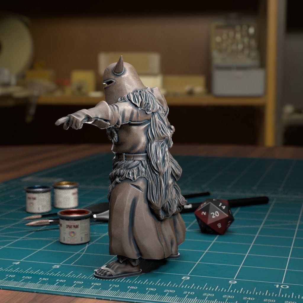 Knight Of Ni 08 - Pre-Supported 3D model 3D printable | CGTrader