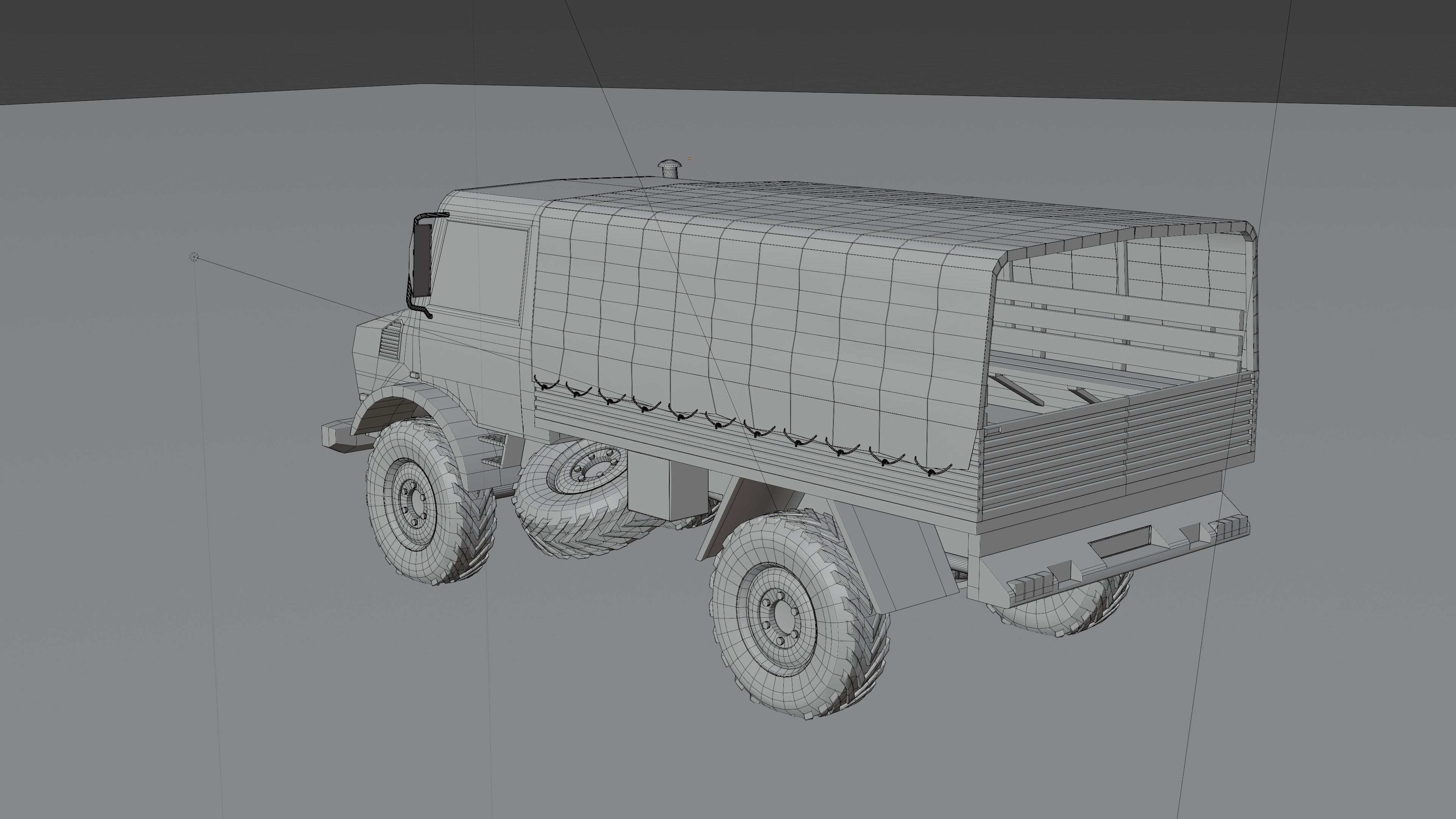 unimog military vehicle 3D model | CGTrader