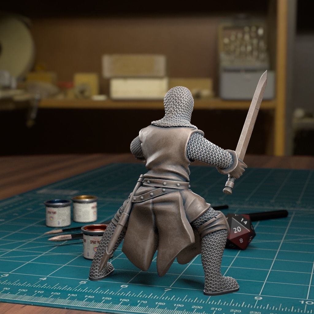 Lancelot - Pre-Supported 3D model 3D printable | CGTrader