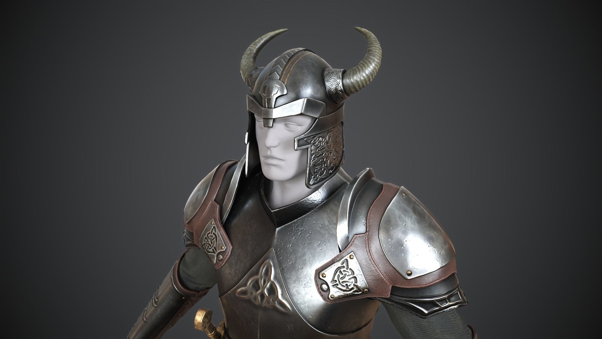 3D model Armor medieval VR / AR / low-poly | CGTrader