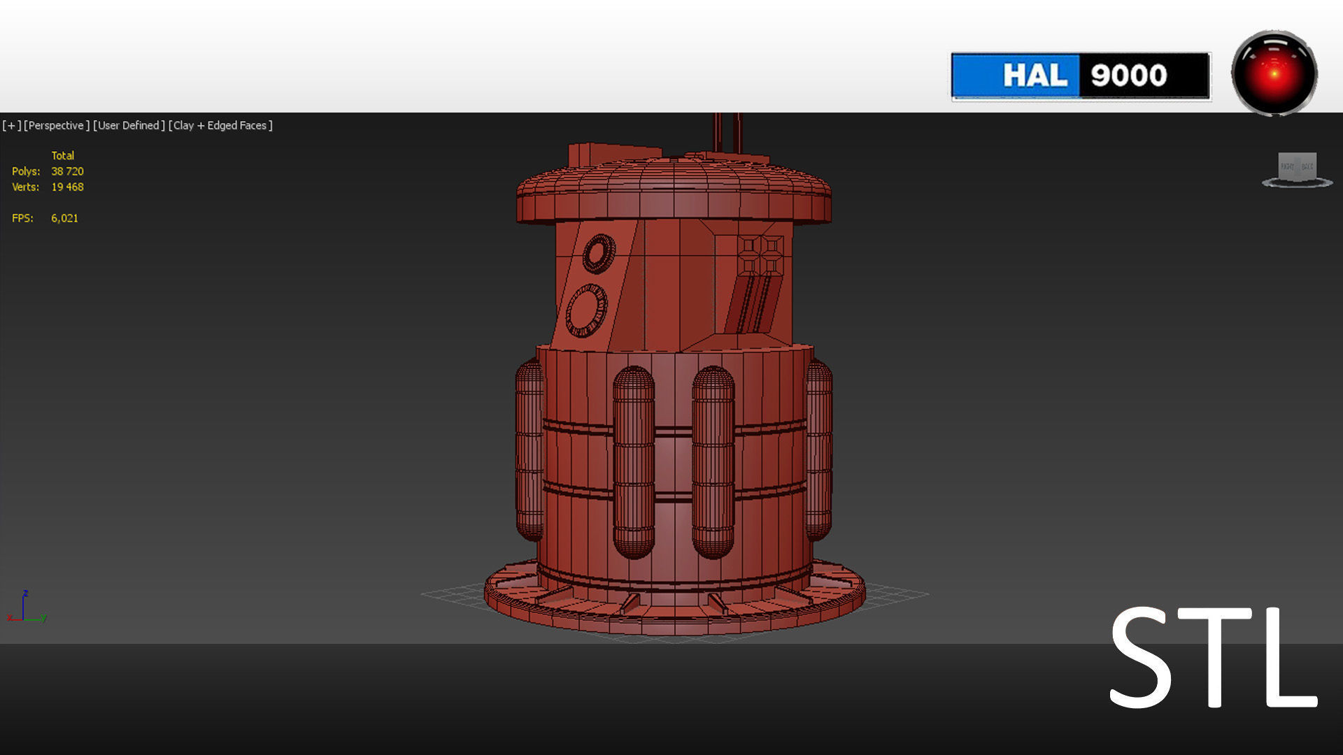 Scarif imperial control panel black 3D model | CGTrader