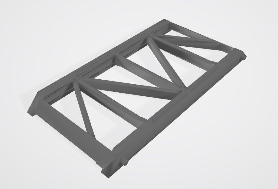 Wooden Wall base 3D model 3D printable | CGTrader