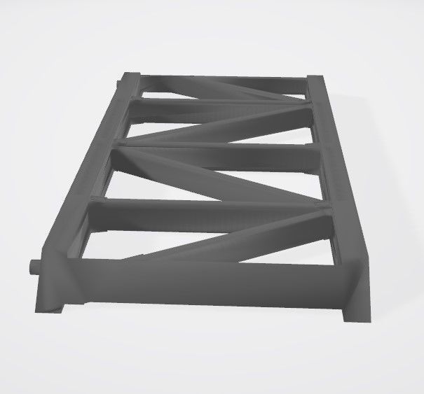 Wooden Wall base 3D model 3D printable | CGTrader