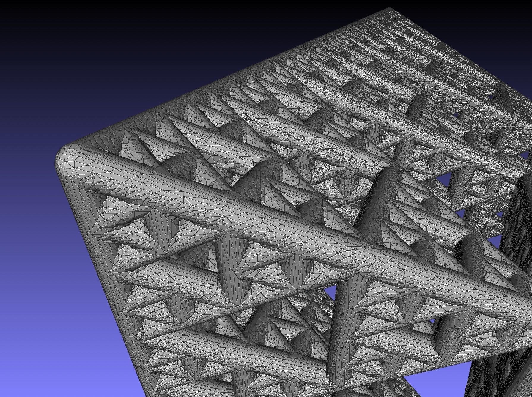 Sierpinski Fractal Pyramid 3D model 3D printable | CGTrader