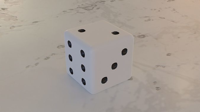 STL of dice 3D model 3D printable | CGTrader