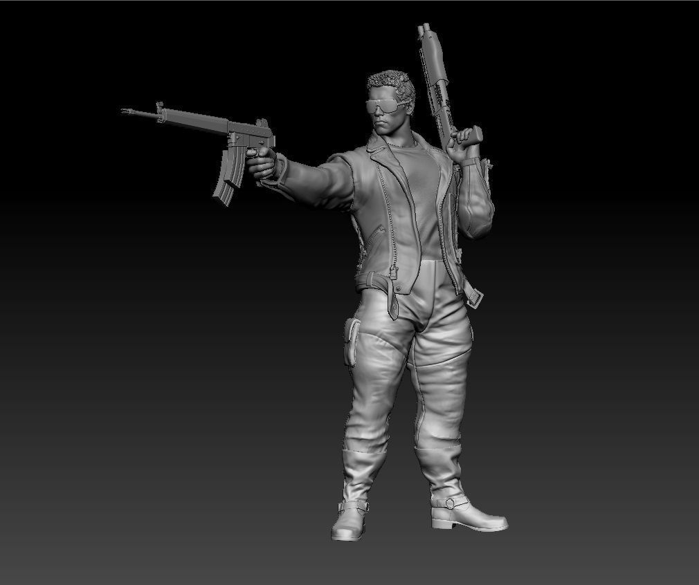 Terminator 1984 3D model 3D printable | CGTrader