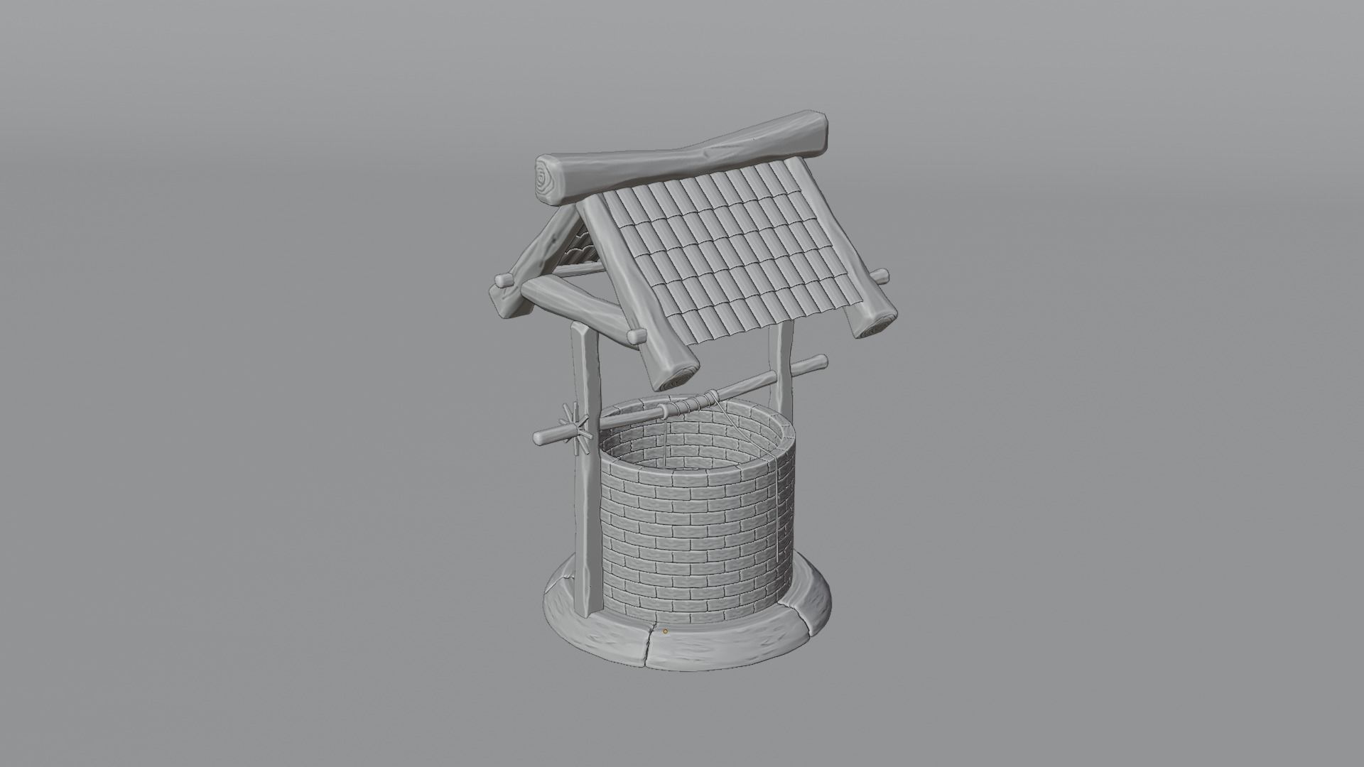 well water 3D model | CGTrader