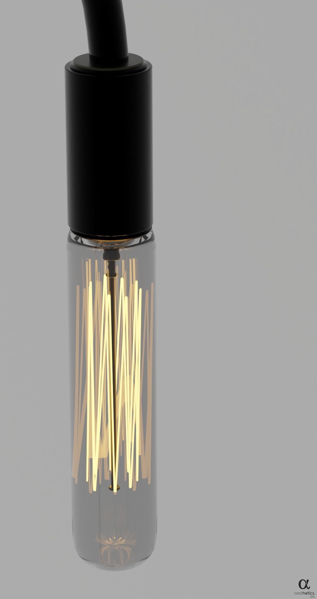 Modern Stem Light Fixture 3D model | CGTrader