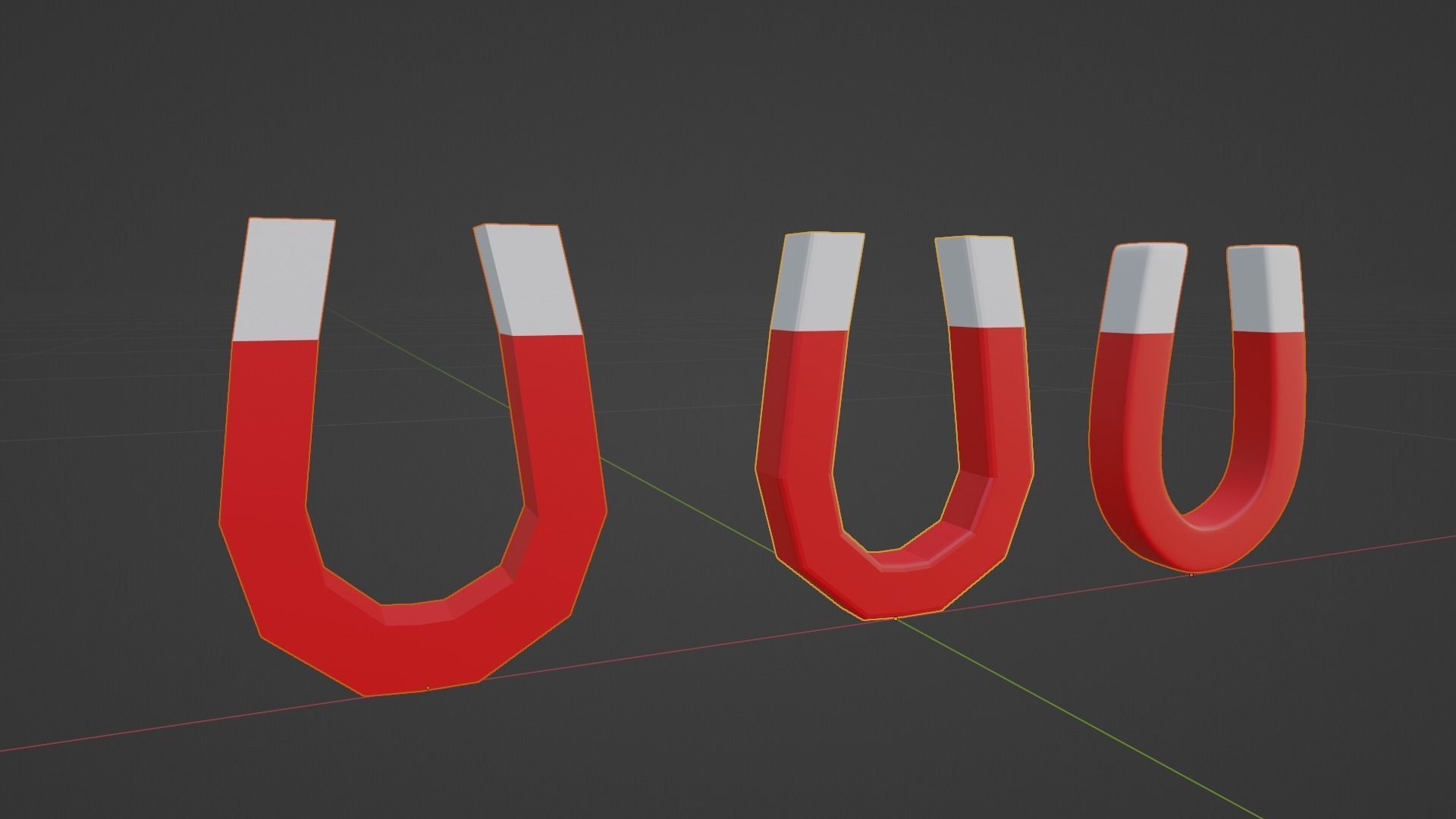 3D model Magnet 3 type VR / AR / low-poly | CGTrader