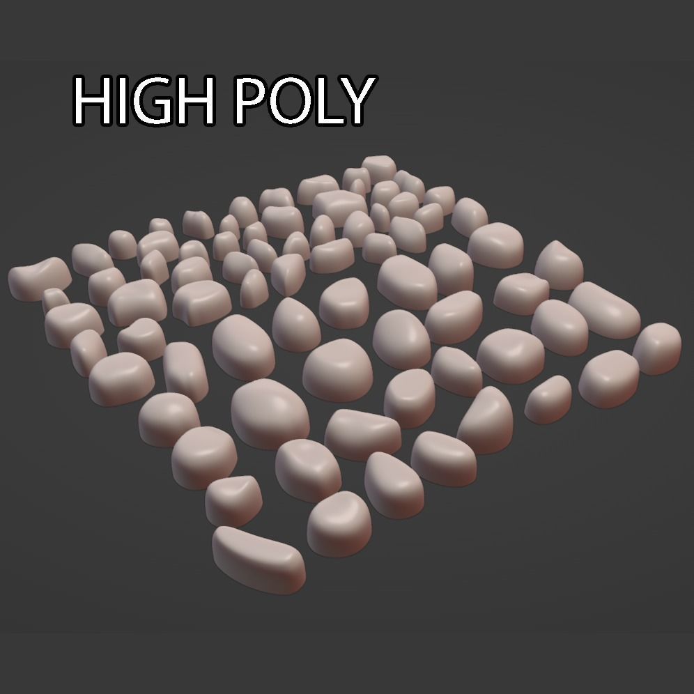 Printable Pebble for CNC 3D model 3D printable | CGTrader