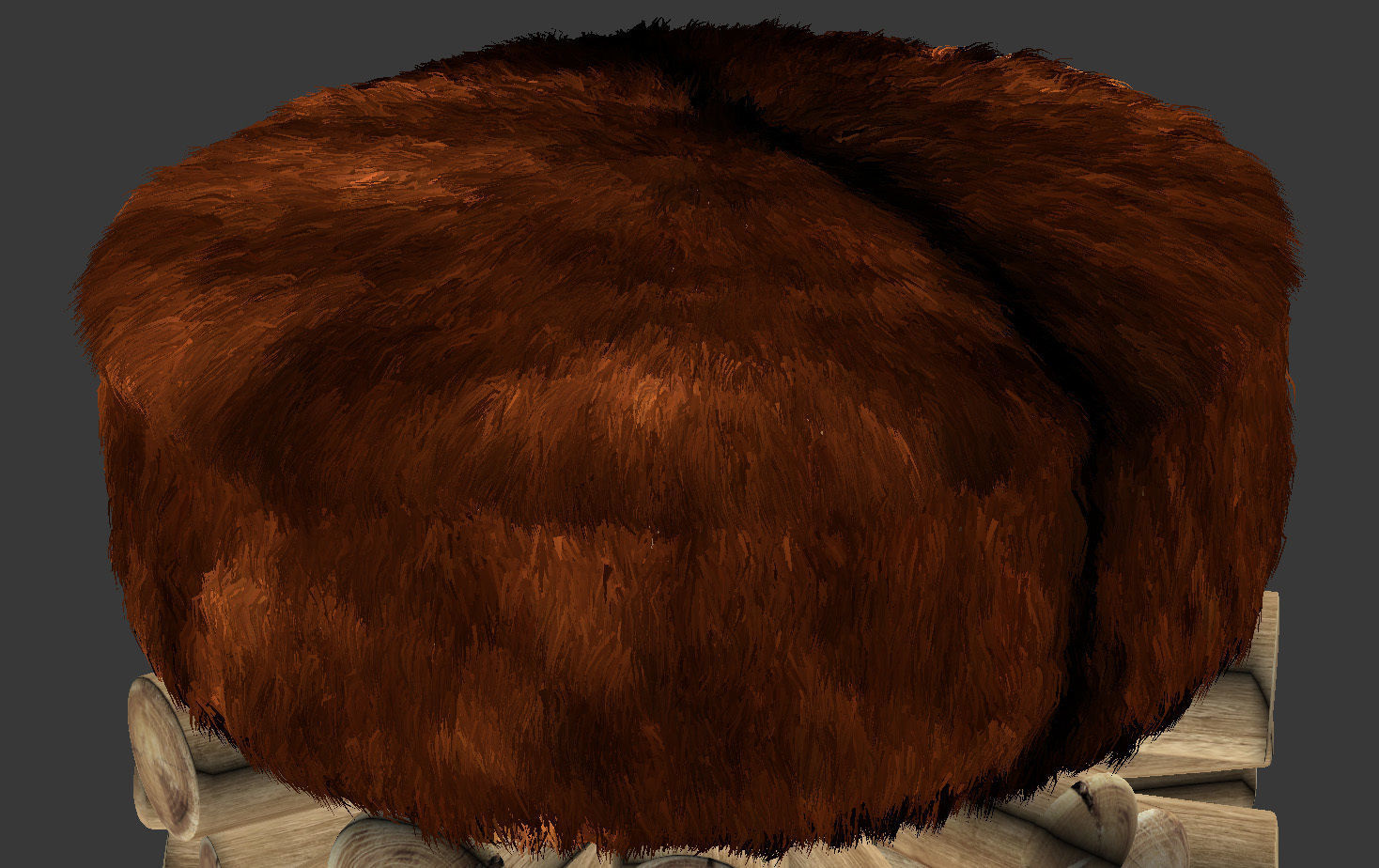 Poof round PIER 3D model | CGTrader