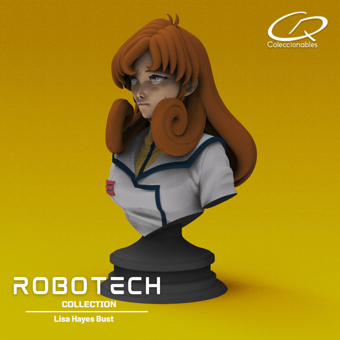 Anime Classics - Robotech - Lisa Hayes 3D model 3D printable | CGTrader