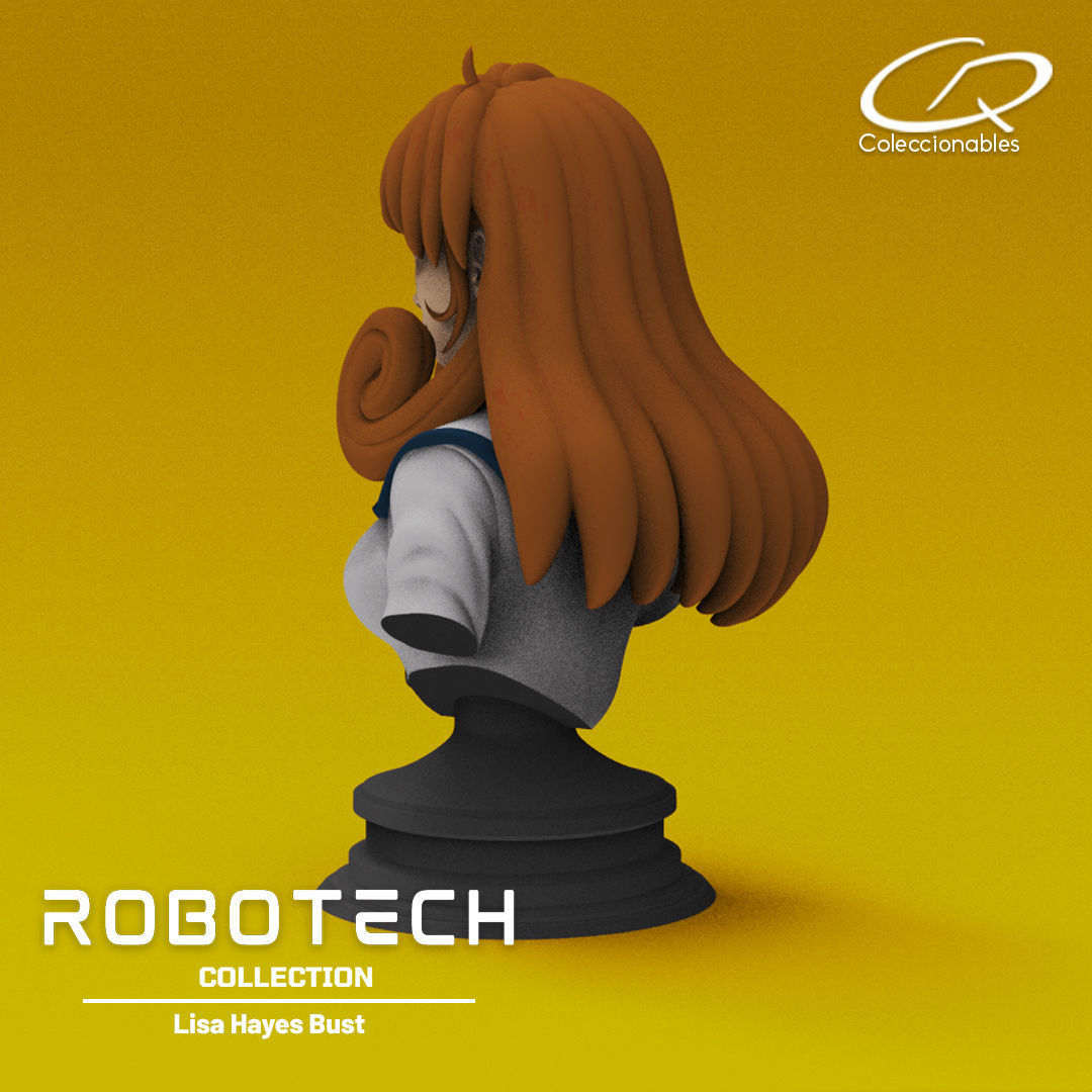 Anime Classics - Robotech - Lisa Hayes 3D model 3D printable | CGTrader