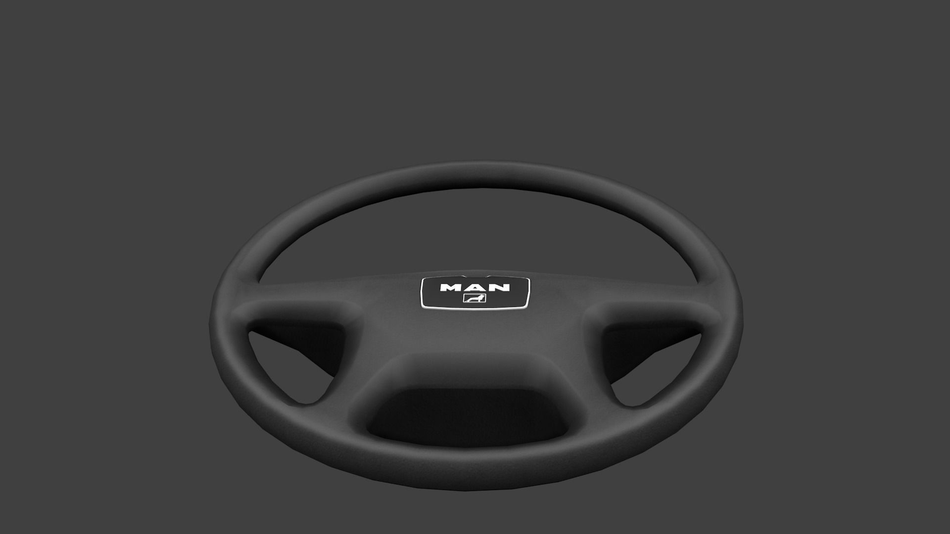 3D model MAN truck and bus steering wheel VR / AR / low-poly | CGTrader