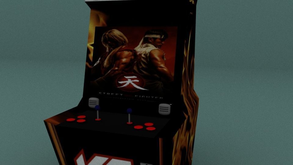3D model atari machine VR / AR / low-poly | CGTrader