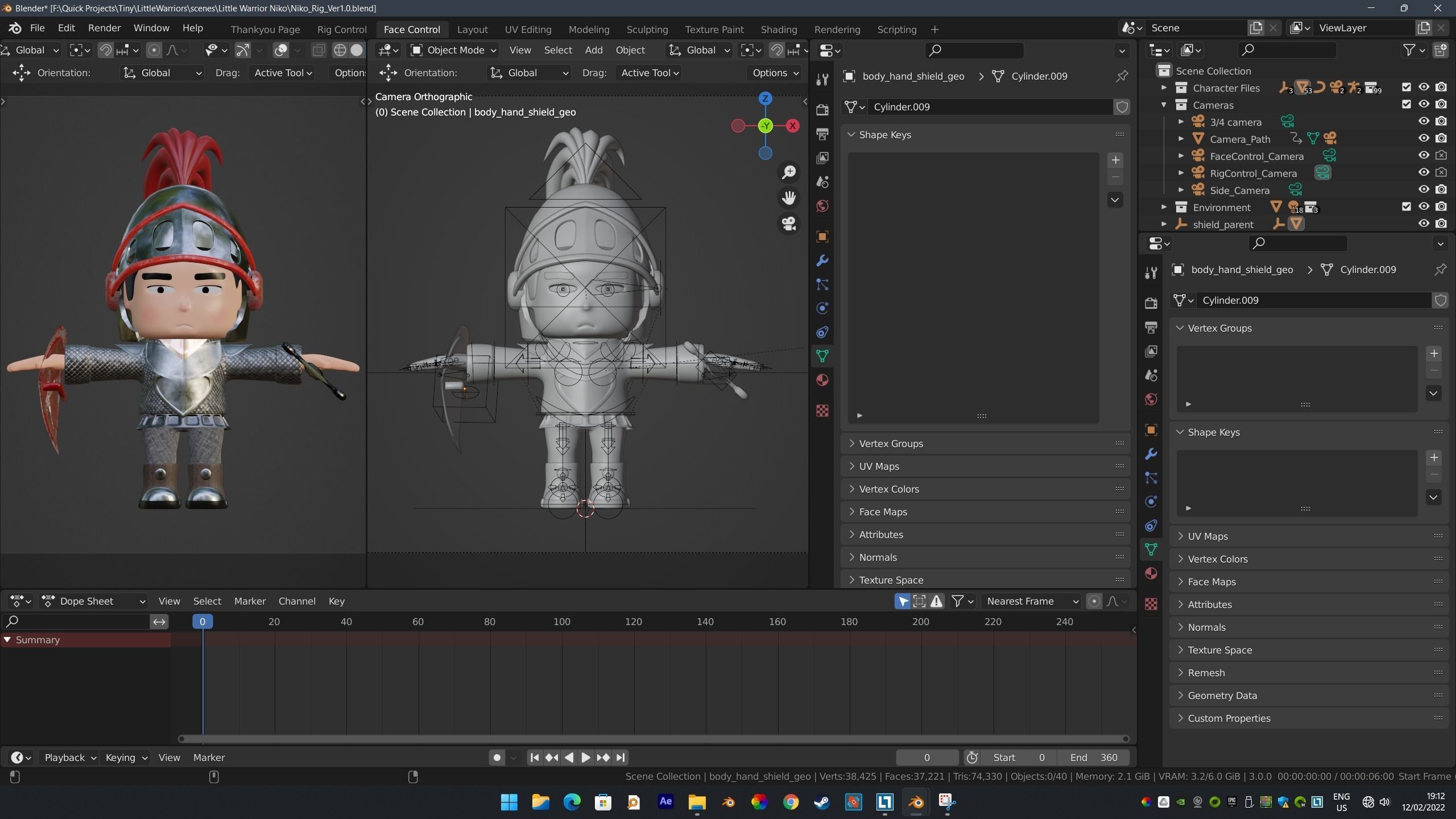 3D model Knight Boy VR / AR / low-poly | CGTrader