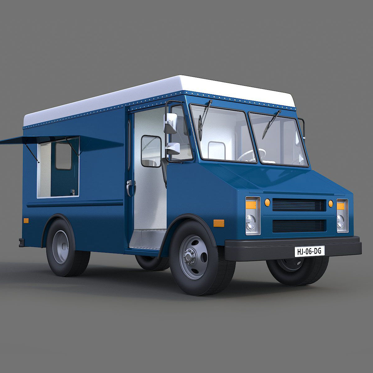 Step Van 3D model 3D model | CGTrader