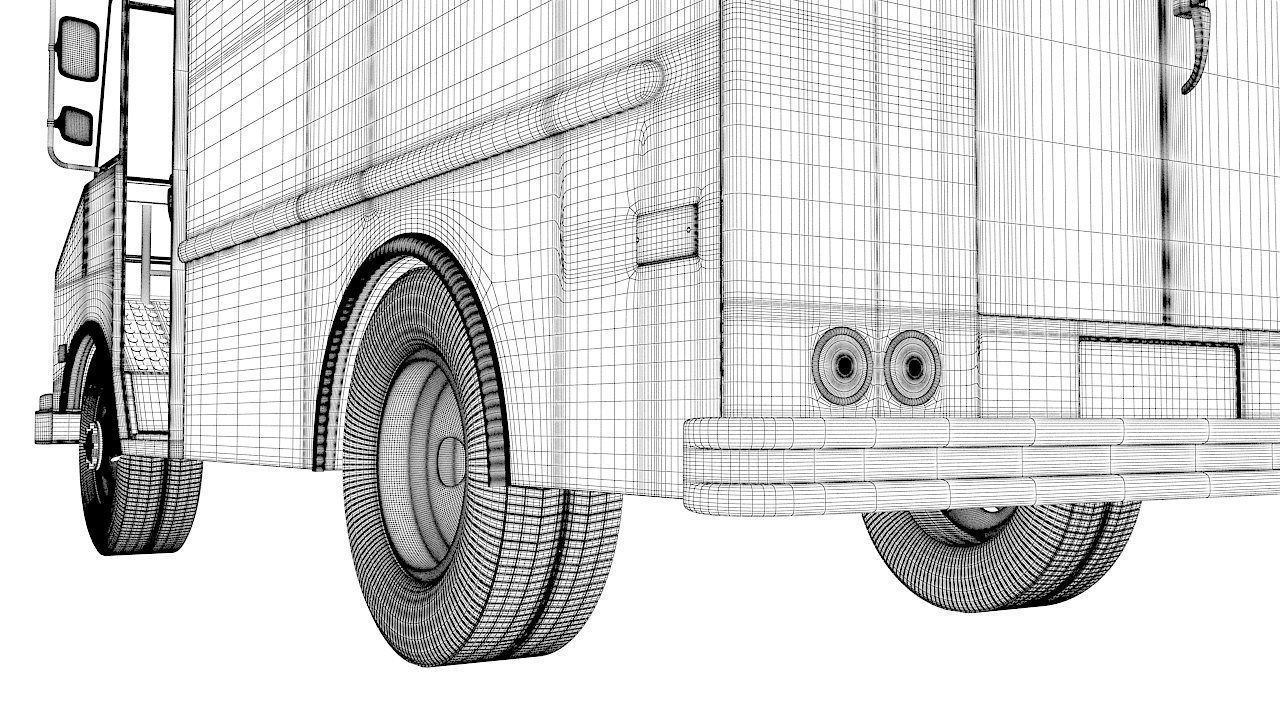 Step Van 3D model 3D model | CGTrader