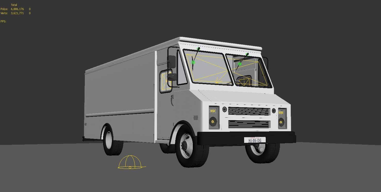 Step Van Truck 3D Model 3D model | CGTrader