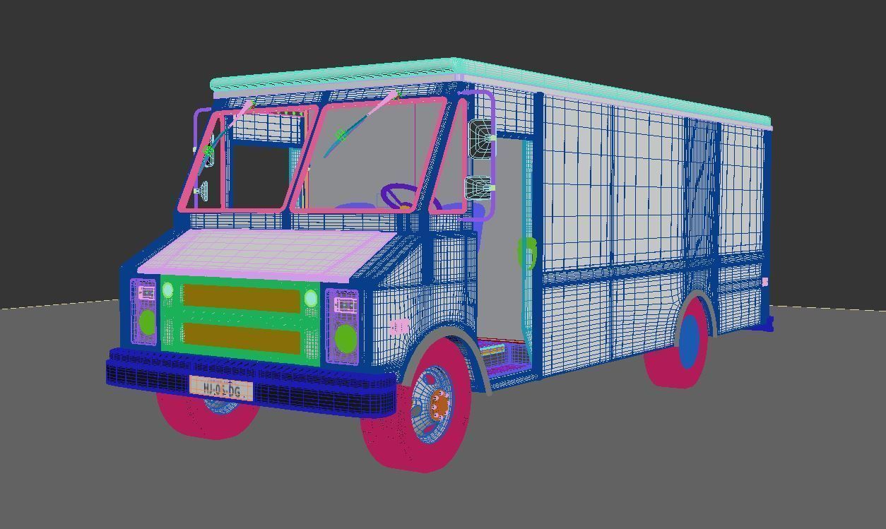 Step Van Truck 3D Model 3D model | CGTrader