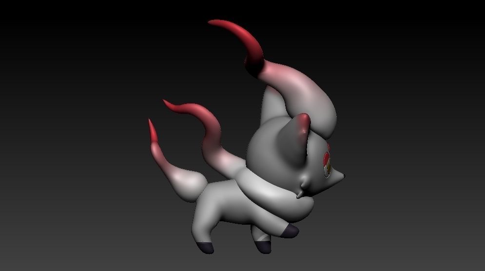 pokemon hisui zorua 3D model 3D printable | CGTrader