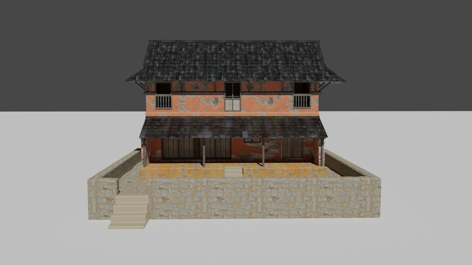 Traditional House Of Nepal 3D model | CGTrader