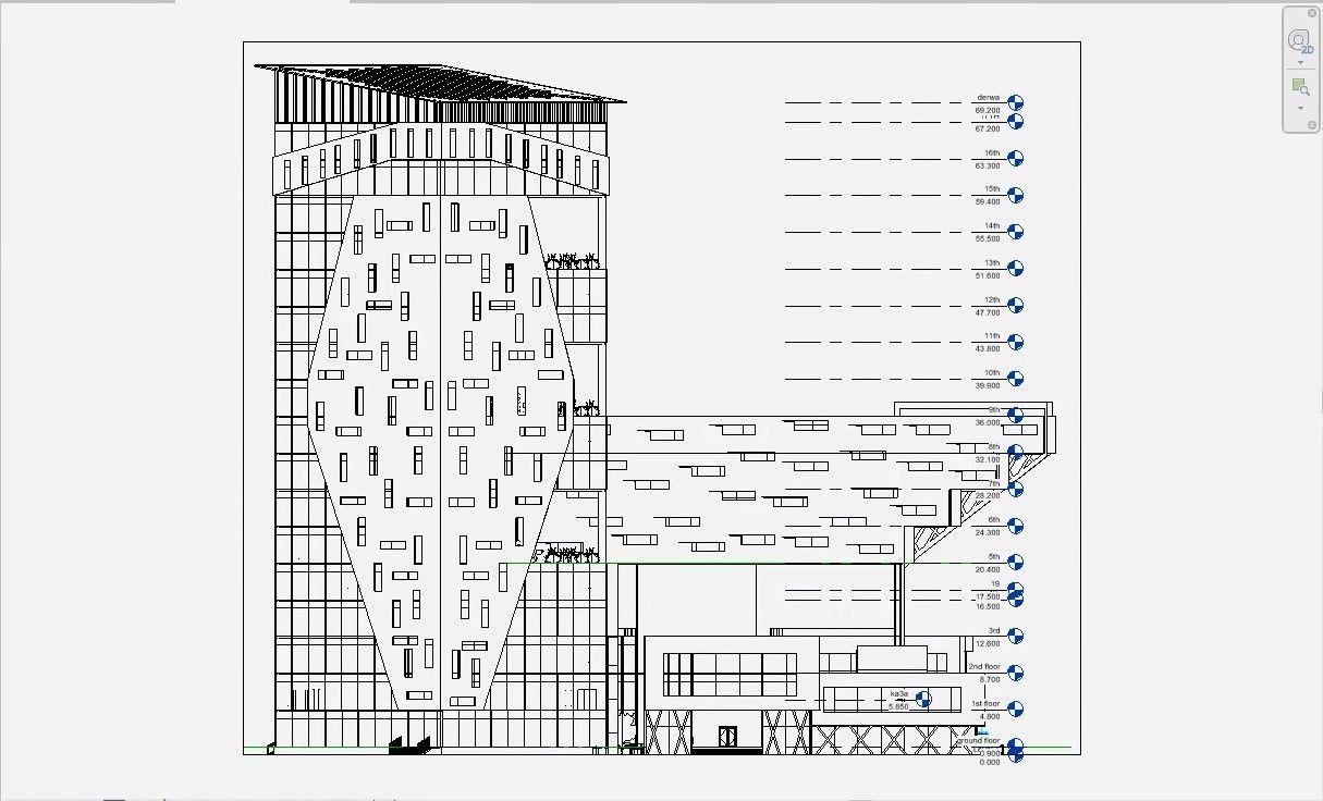 central bank compelete revit project 3D model | CGTrader