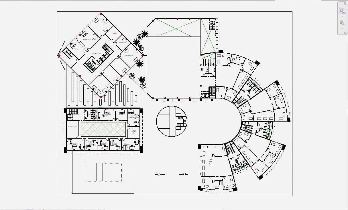 central bank compelete revit project 3D model | CGTrader