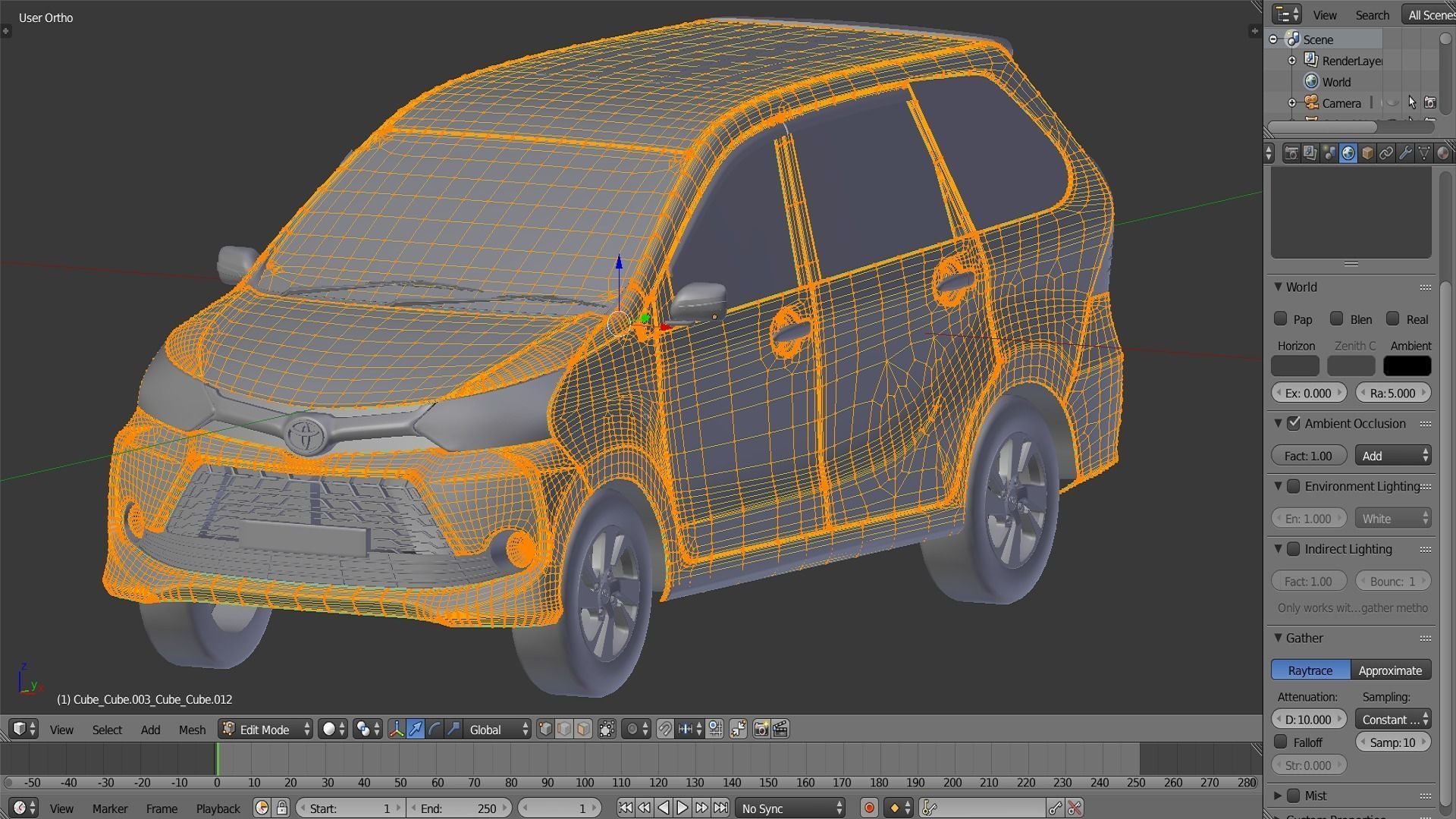 3D model Toyota Grand New Veloz 2016 VR / AR / low-poly | CGTrader