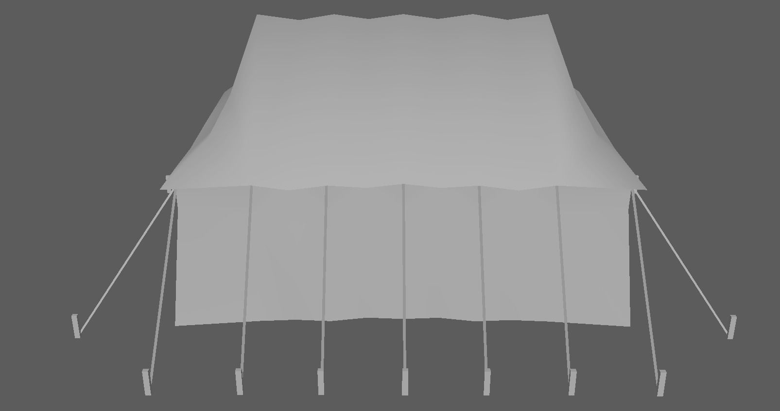 Tent Low poly Model free VR / AR / low-poly 3D model | CGTrader