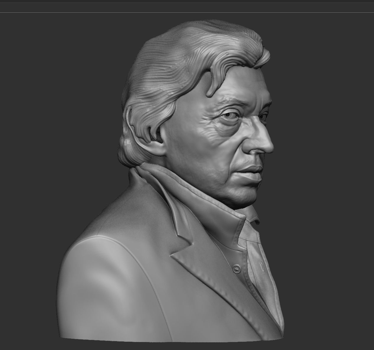 Serge GAINSBOURG 3D model 3D printable | CGTrader