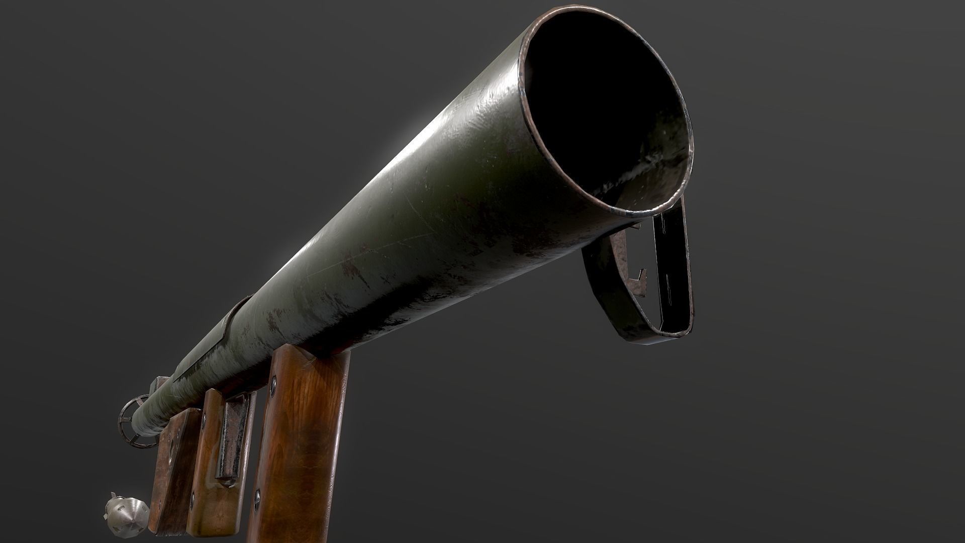 3D model M1A1 Rocket Launcher ww2 usa Bazooka VR / AR / low-poly | CGTrader