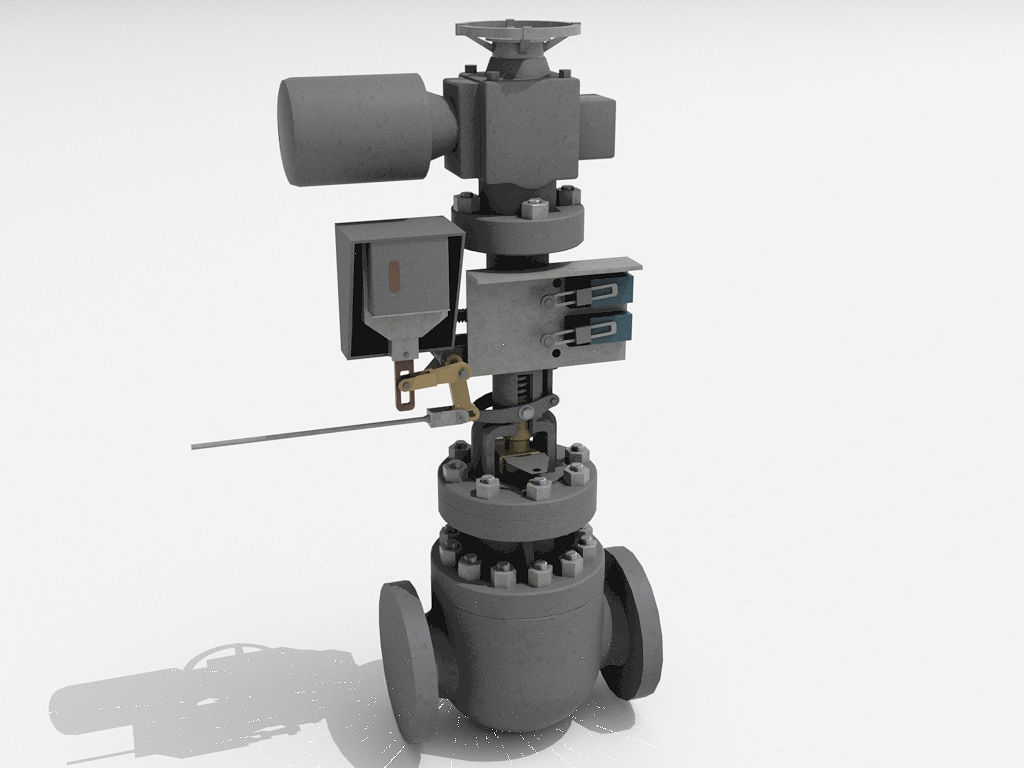 Industrial Gimpel Valve 3D model | CGTrader