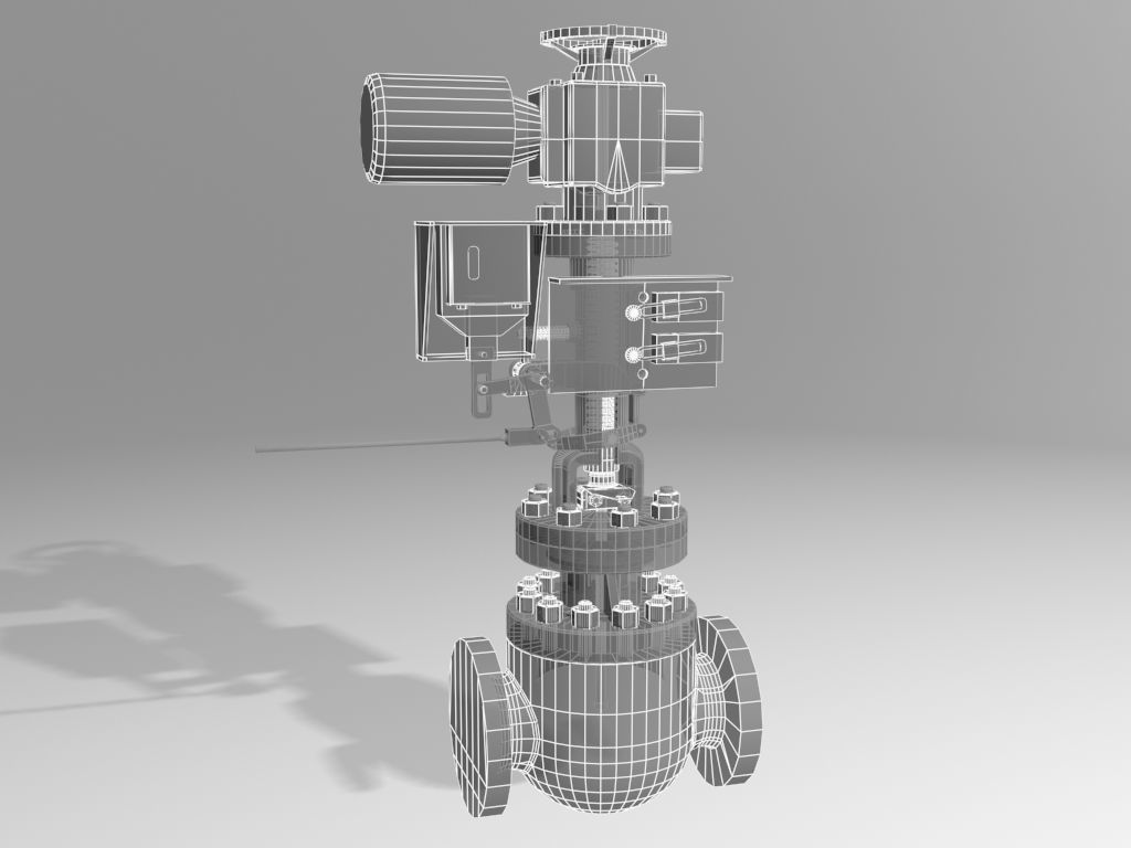 Industrial Gimpel Valve 3D model | CGTrader