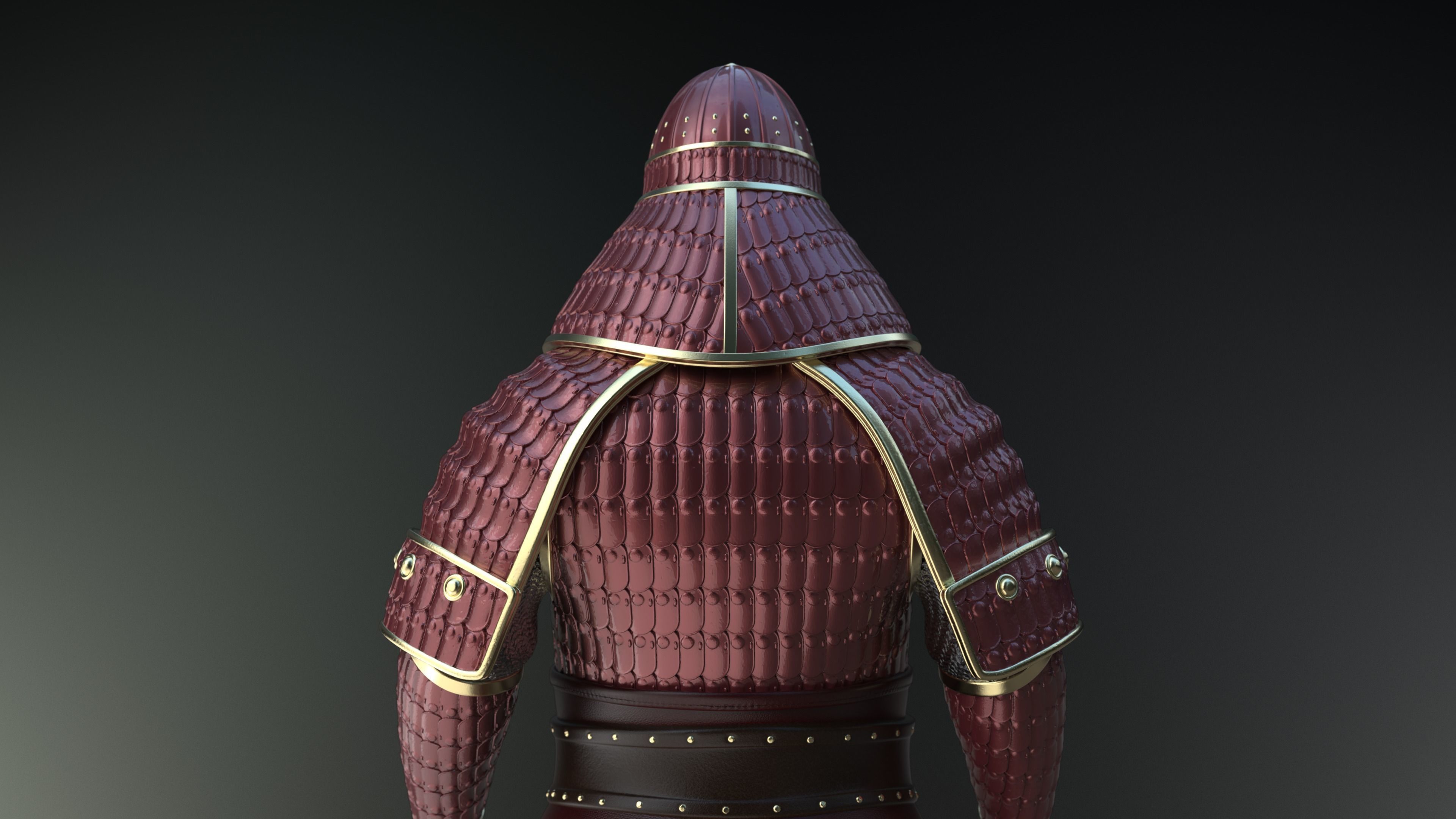 Song armor 3D model | CGTrader