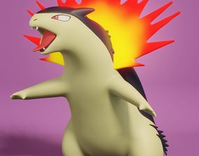 Typhlosion 3D Models | CGTrader