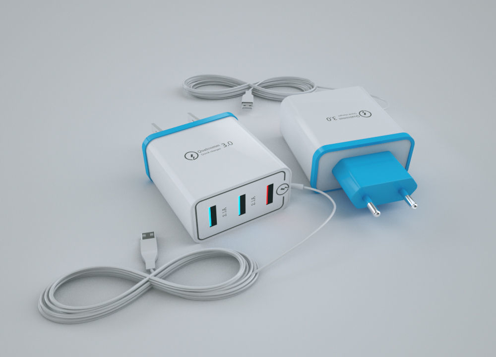 3D model Mobile Charger 3D Model VR / AR / low-poly | CGTrader