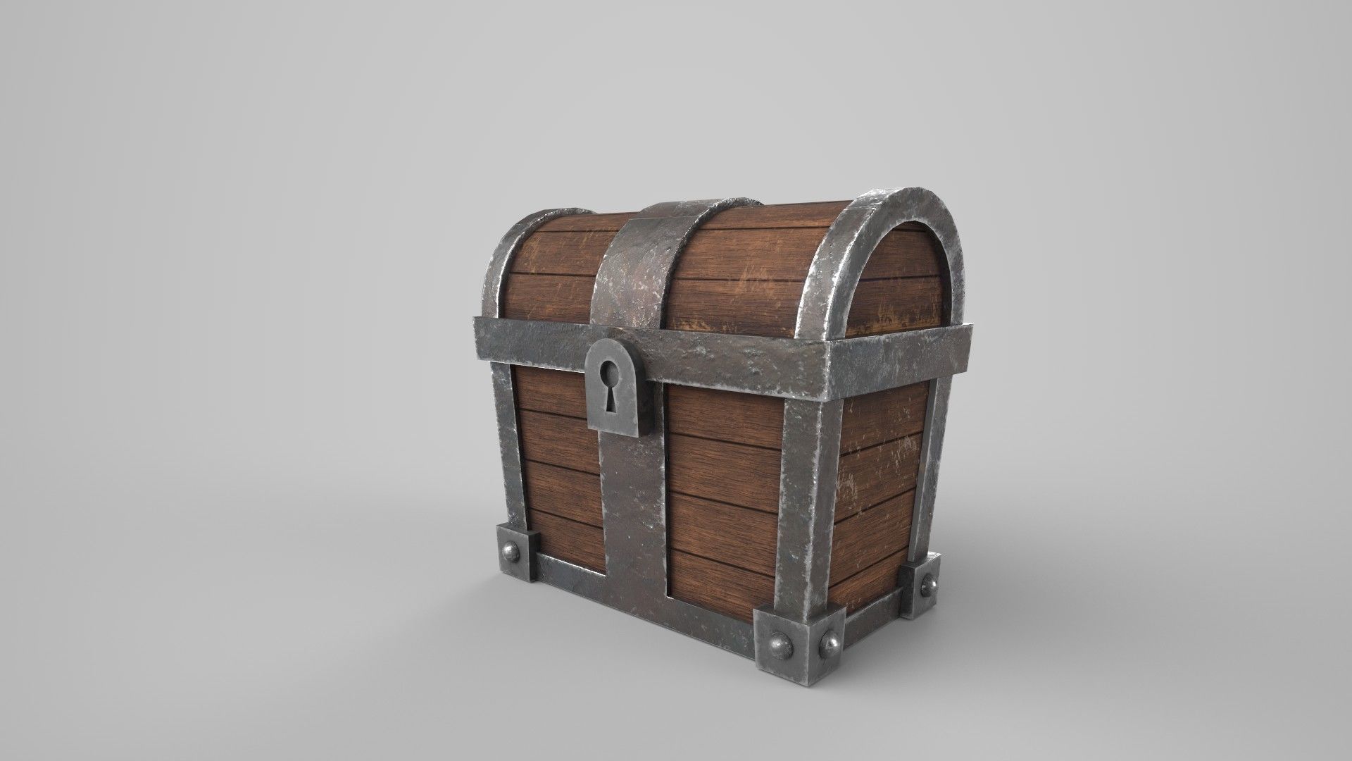 3D model Stylized chest box VR / AR / low-poly | CGTrader
