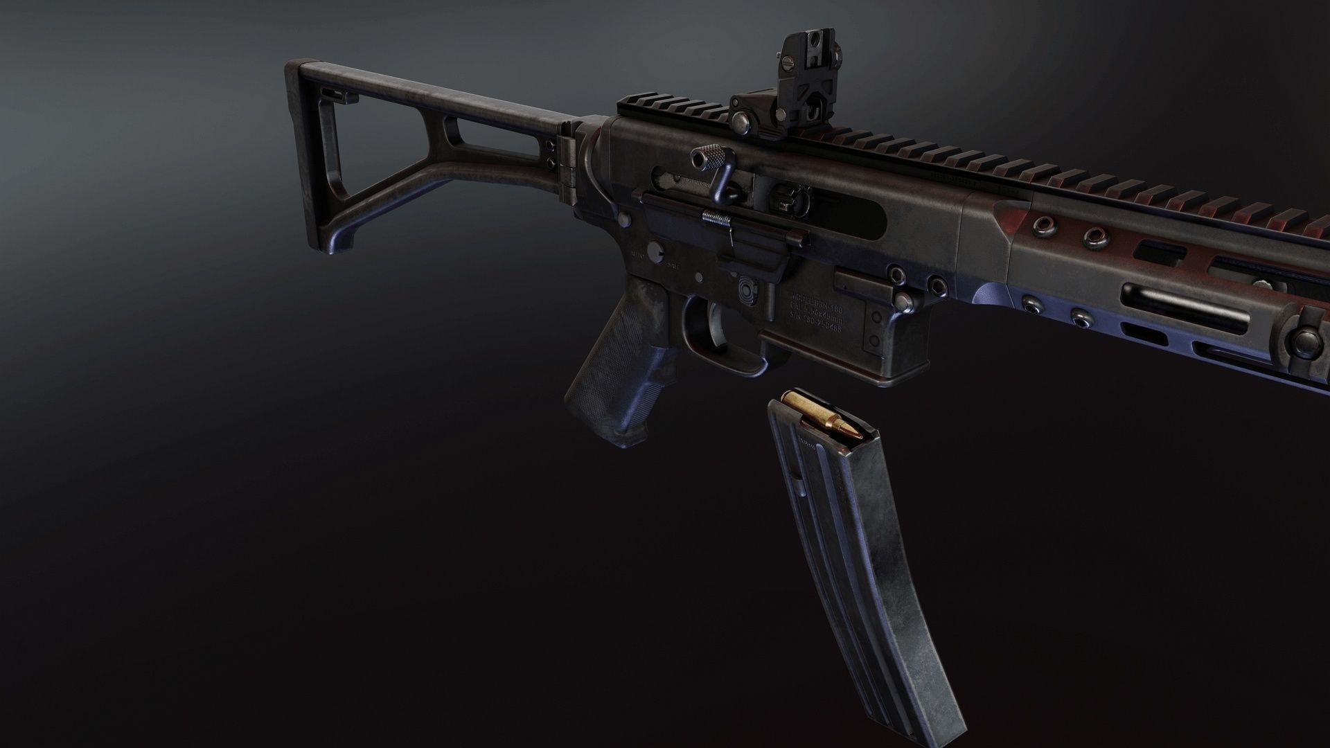 3D model BRN180 Rifle VR / AR / low-poly | CGTrader