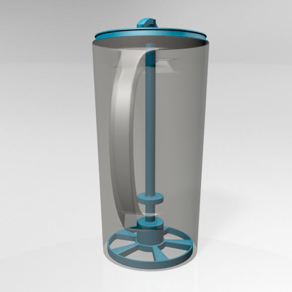 Mixing Pitcher 01 3D model | CGTrader