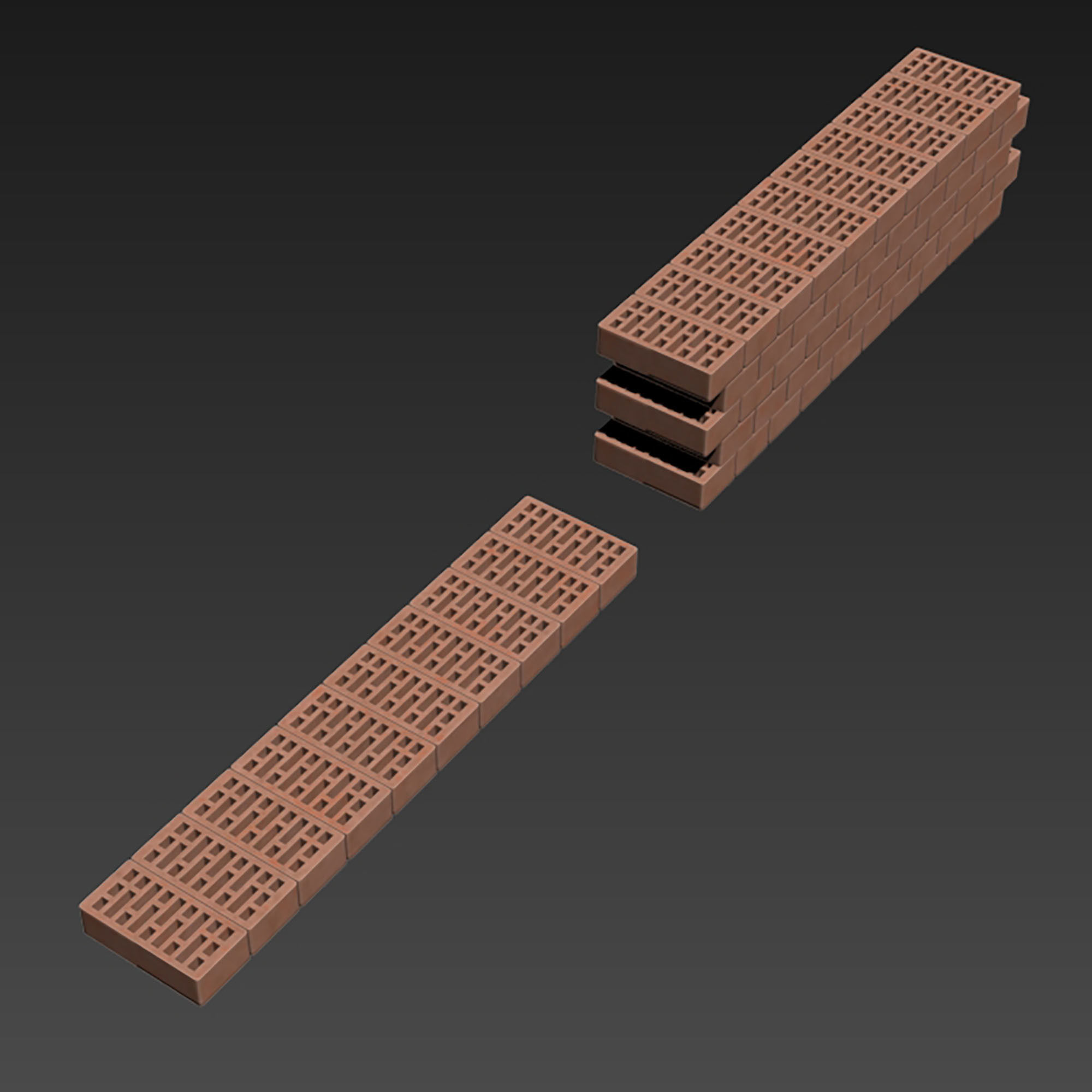 Brick n3 3D model | CGTrader