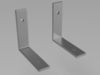 Wall brackets 3D model | CGTrader