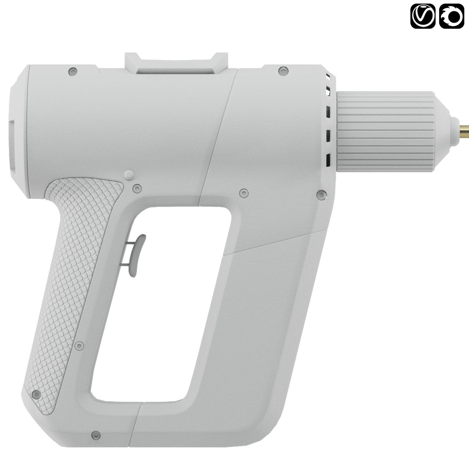 Nautilus Power Drill 3D model | CGTrader