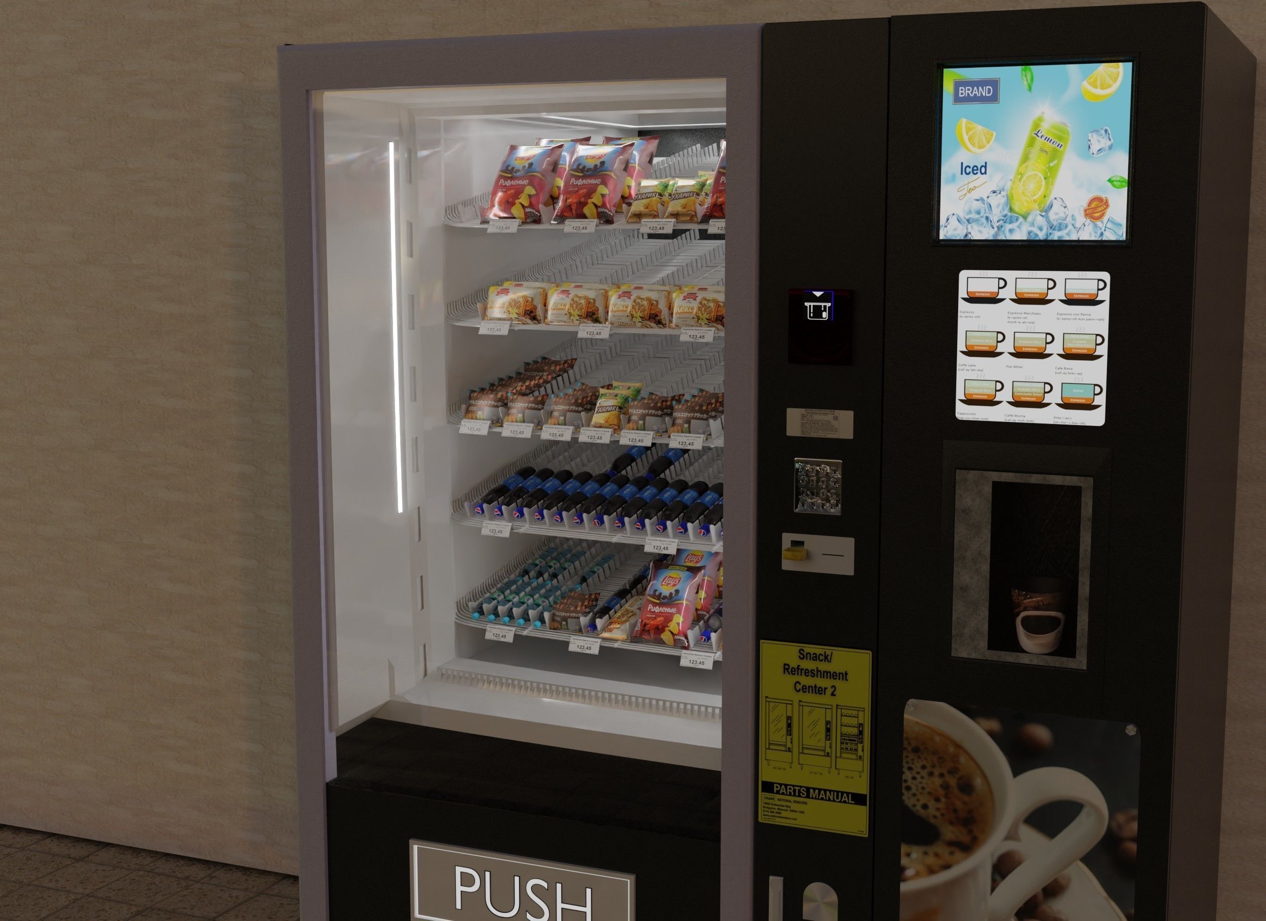 Vending Machine 3D model | CGTrader