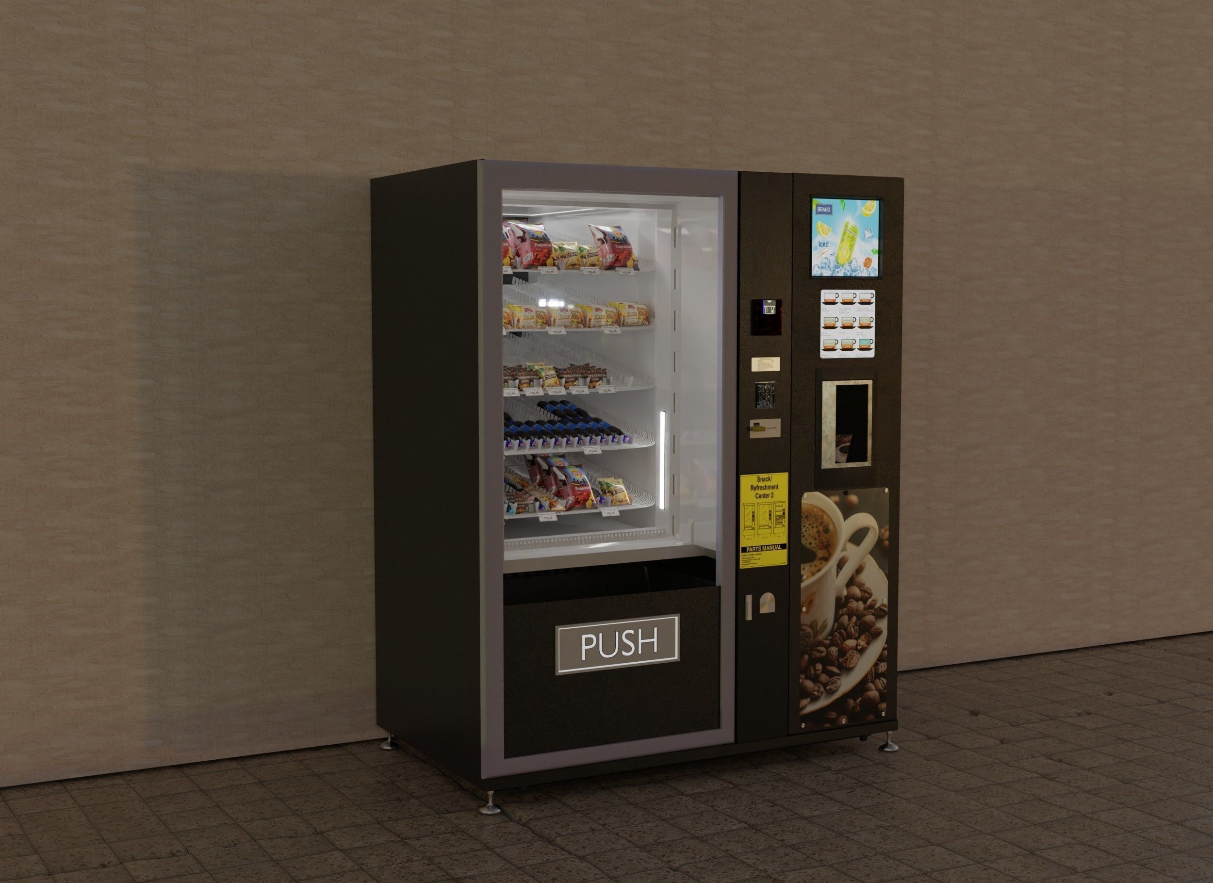 Vending Machine 3D model | CGTrader