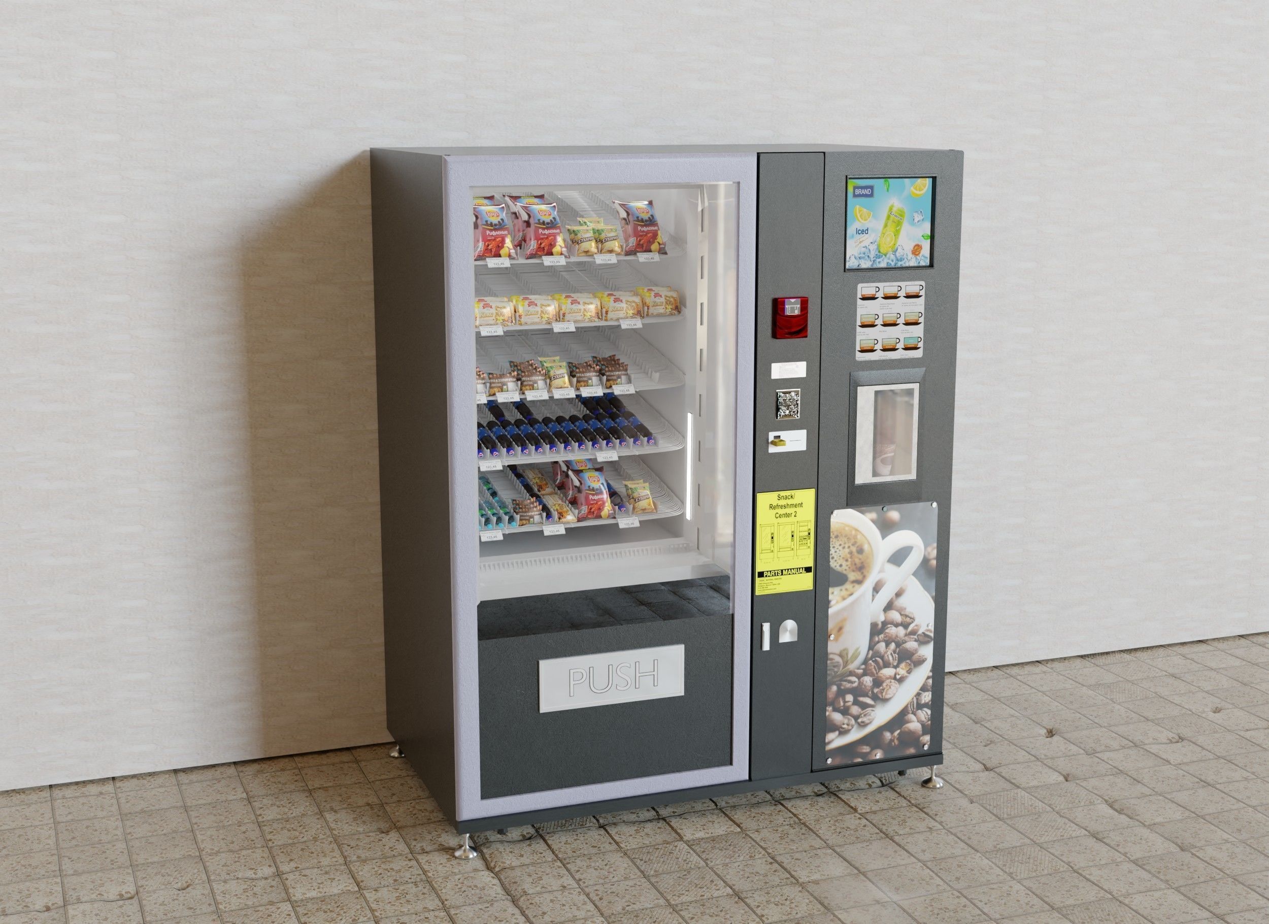 Vending Machine 3D model | CGTrader