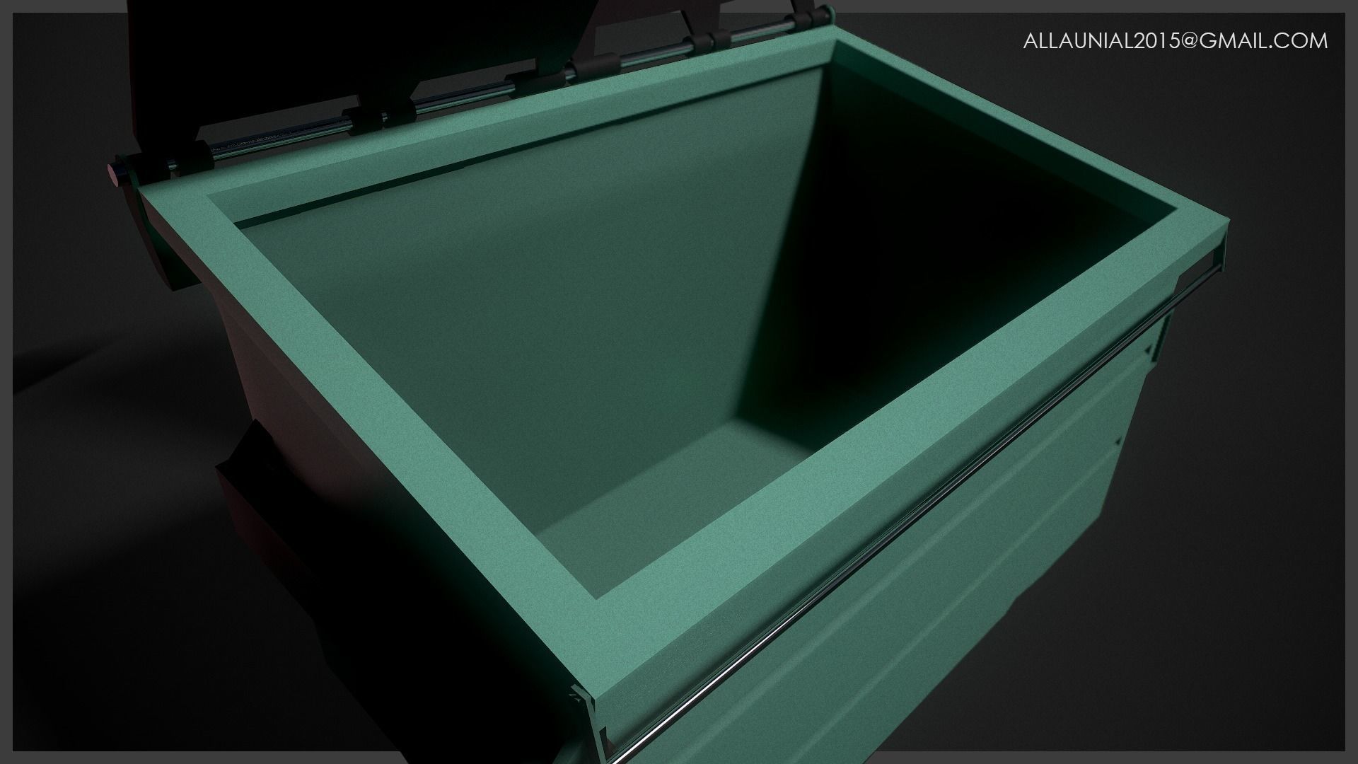 3D model Trash Can Low Poly VR / AR / low-poly | CGTrader