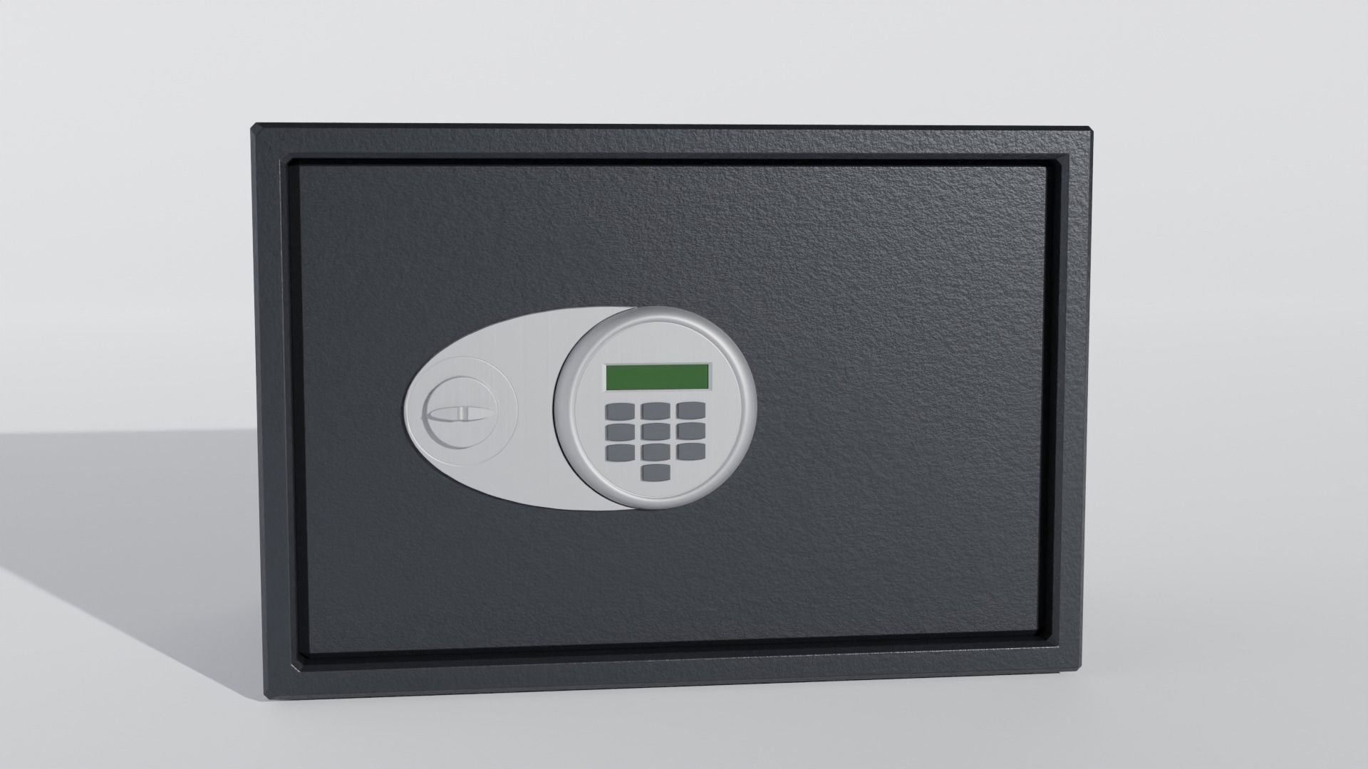 Blender Safe Box 3D model rigged | CGTrader